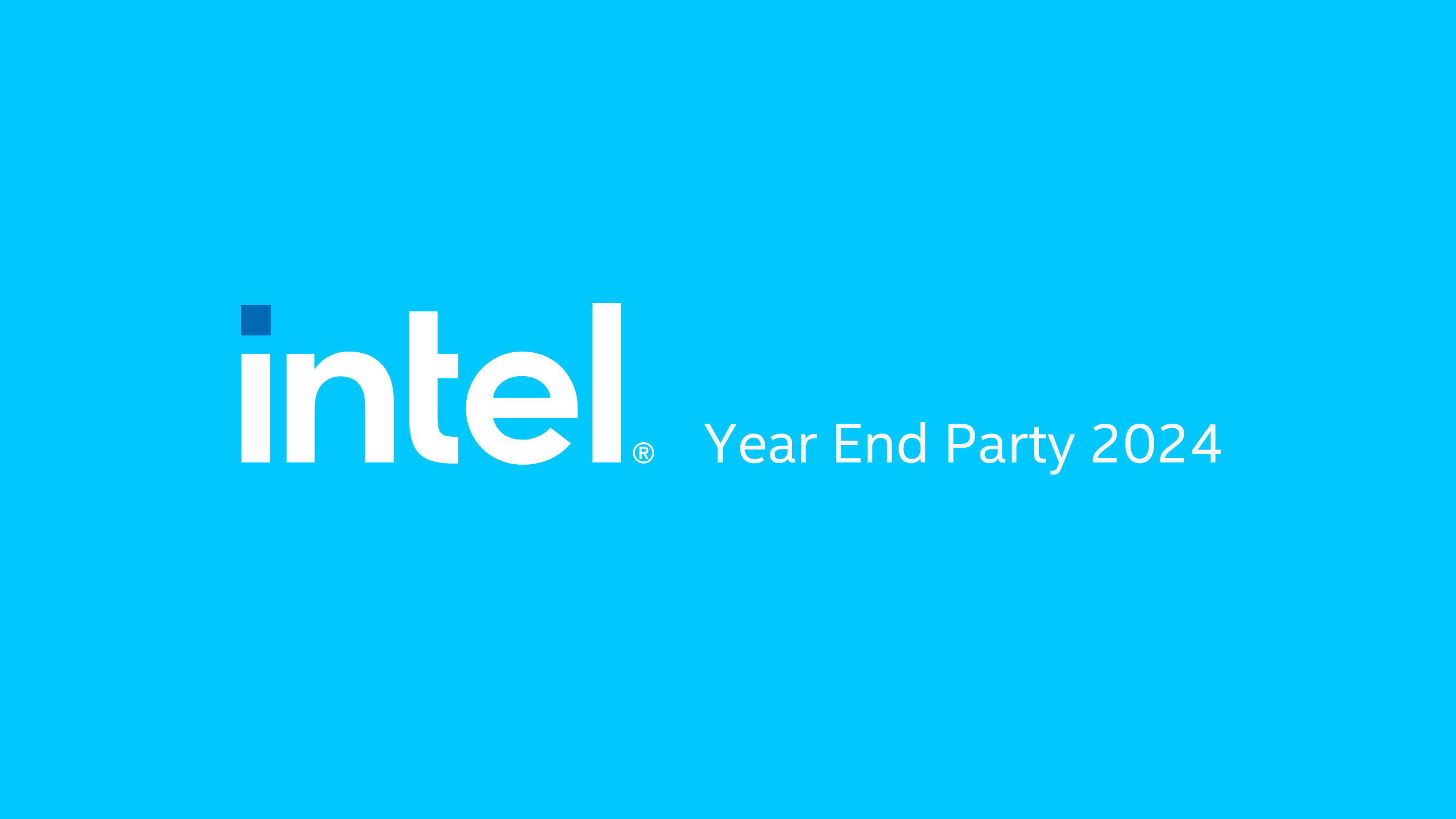 【制作・演出】Intel Year End Party 2024 | SUGARBITZ WEB